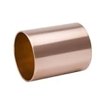 Fissco | W10142 5/16^ COUPLING W/STOP 5/16"OD COPPER SOLDER FITTING